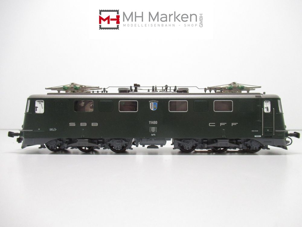Hag Nr.122 E-Lok Ae 6/6 SBB "Montreux" AC WS Digital H0 (Gebraucht) in ...