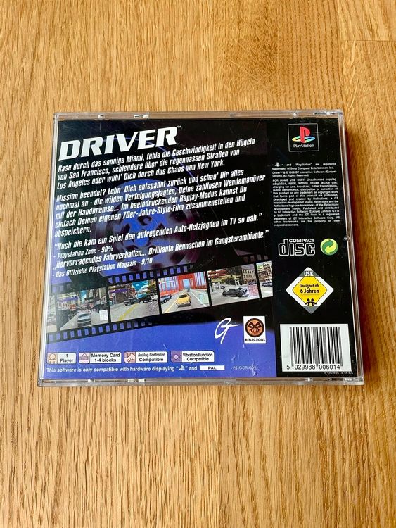 Driver PS1 PSX (Gebraucht) in Basel für CHF 20 – mit Lieferung auf ...