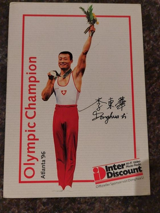 Autogrammkarte Donghua Li | Kaufen auf Ricardo