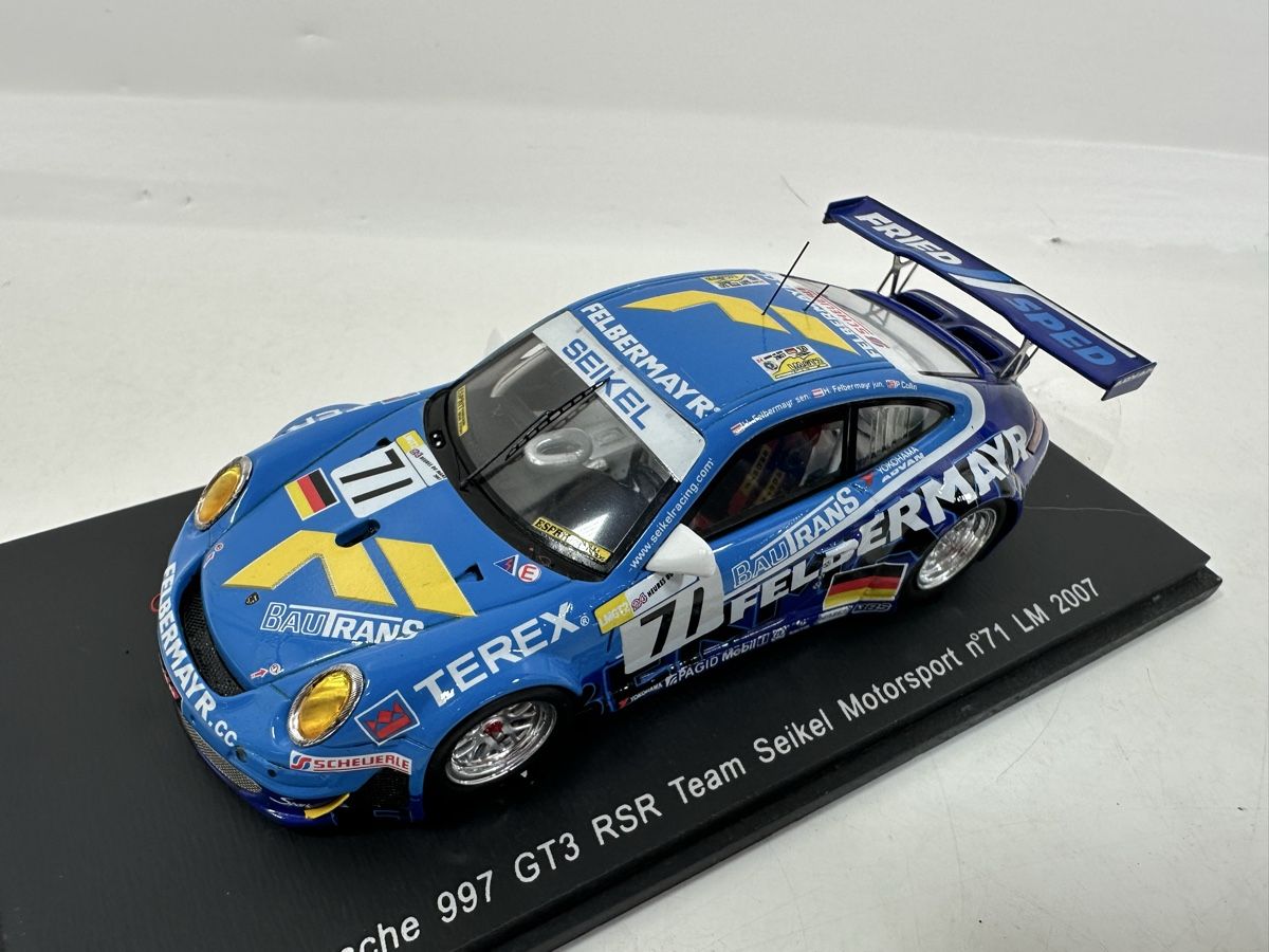Porsche 911 (997) GT3 RSR 1:43 Team Seikel Motorsport, SPARK (Neu ...
