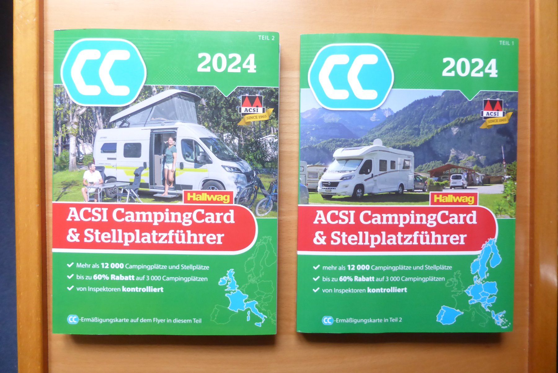 Wohnmobile - ACSI 2024 - Stellplatz- und Campingführer (Neu (gemäss Beschreibung)) in Brunnadern ...