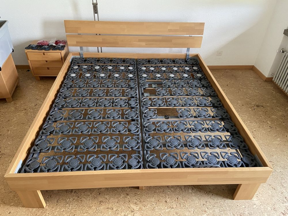 Doppelbett mit Rost | Kaufen auf Ricardo