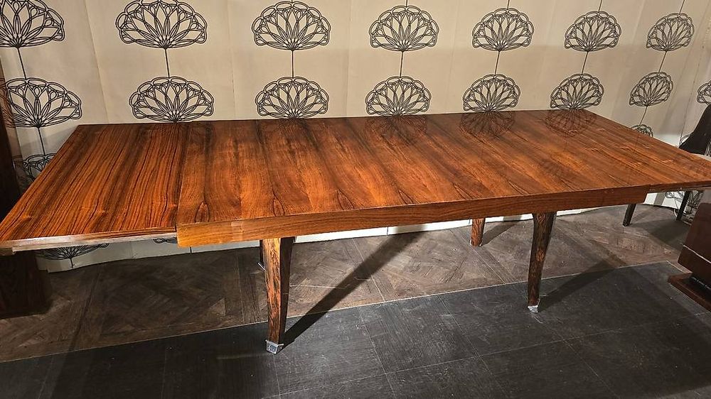 Table de salle a manger art déco palissandre de Rio (Gebraucht) in ...