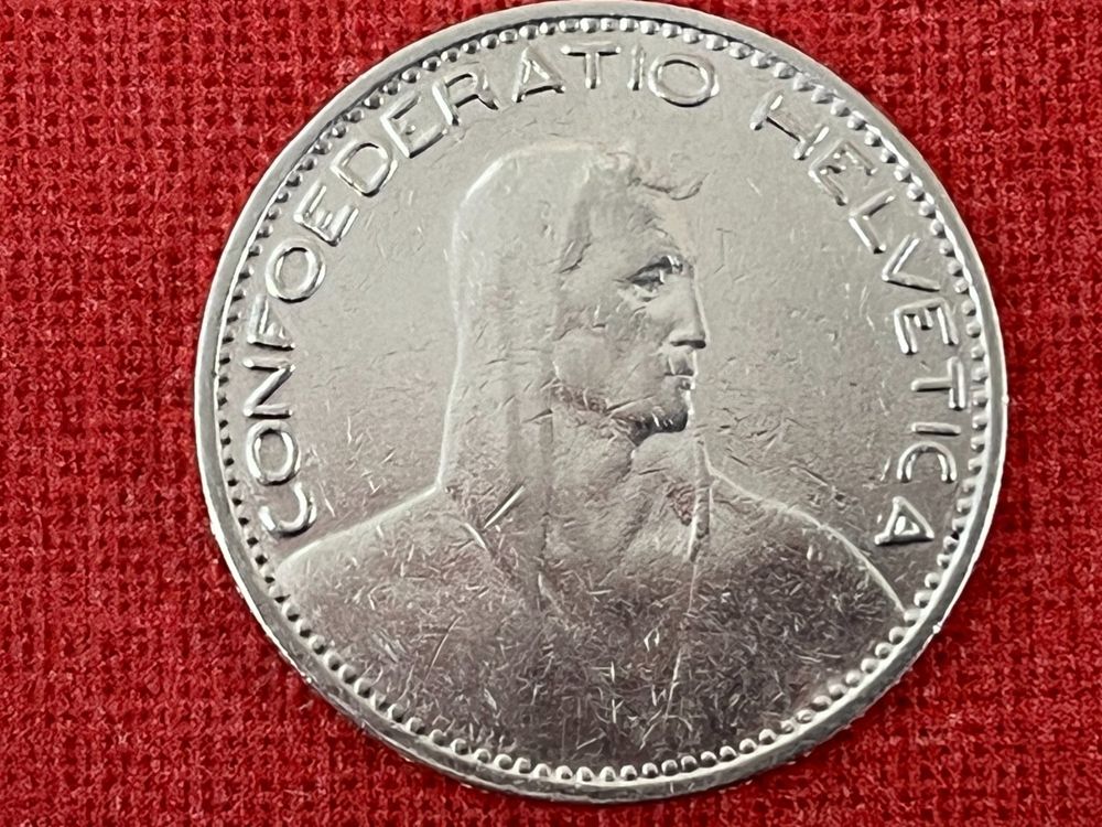 5 Franken 1923 Silber Alphirte TOP (Gebraucht) in Ormalingen für CHF 62.95 – mit Lieferung auf ...