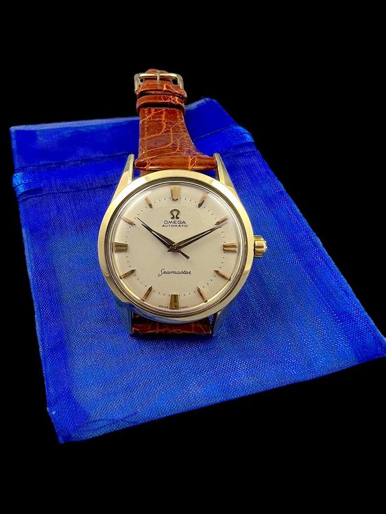 Omega Seamaster Automatic vergoldet 1938 Cal.471 *U387 (Gebraucht) in ...
