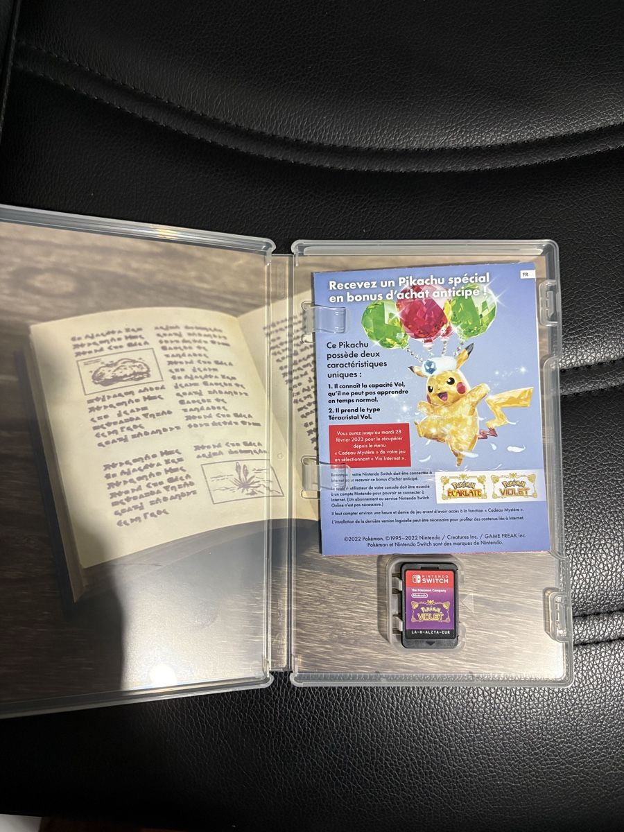 Pokémon Violet Nintendo Switch - Comme neuf ! 🎮 (47) (D'occasion) à ...