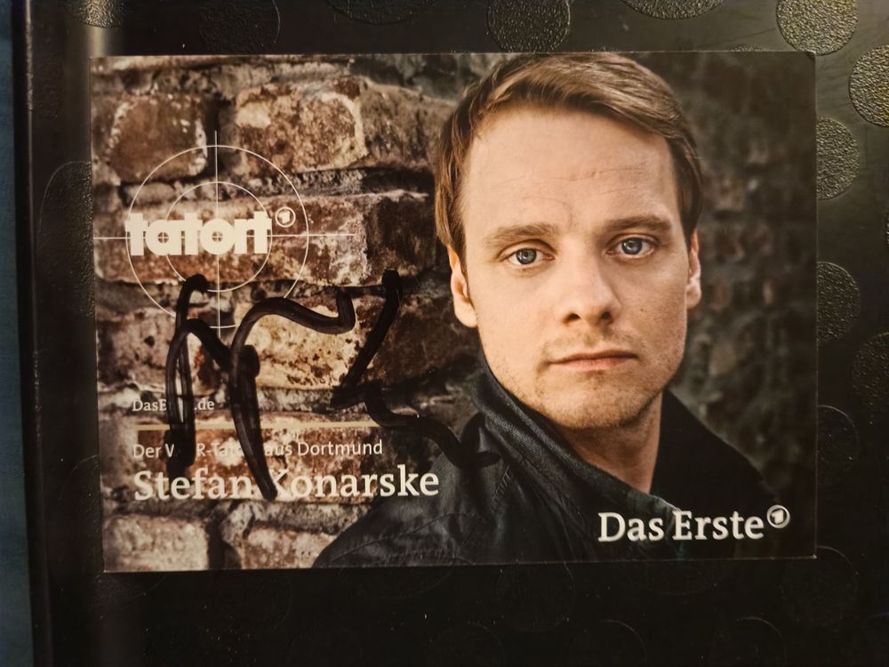Stefan Konarske - auf Tatort Autogrammkarte (Gebraucht) in Menziken für CHF 4.9 – mit Lieferung ...