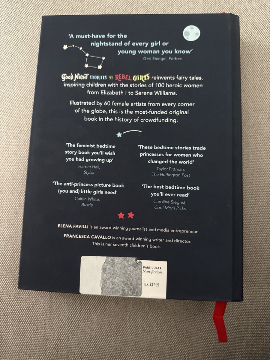 good night stories for rebel girls - vrancesca cavallo (Gebraucht) in ...