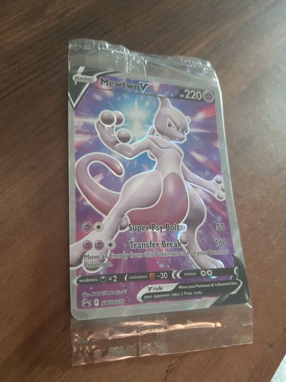 Mewtwo V Promo - SWSH229 - EN / NM | Kaufen auf Ricardo