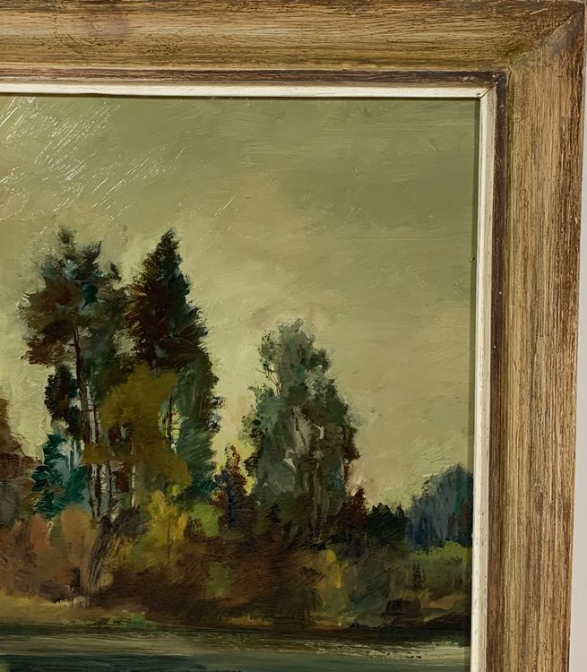 R.Brunner Landschaft Gemälde (Gebraucht) in Root für CHF 20 – mit Lieferung auf Ricardo kaufen