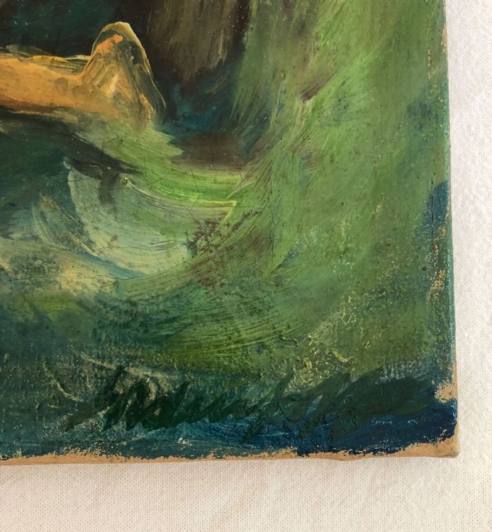 Alexander SOLDENHOFF (1882-1951), starkes Gemälde, signiert! (Gebraucht ...