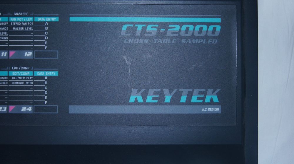 Siel Keytek CTS-2000 - RATITÄT: 80er-Jahre Synthesizer! (Gebraucht) in ...