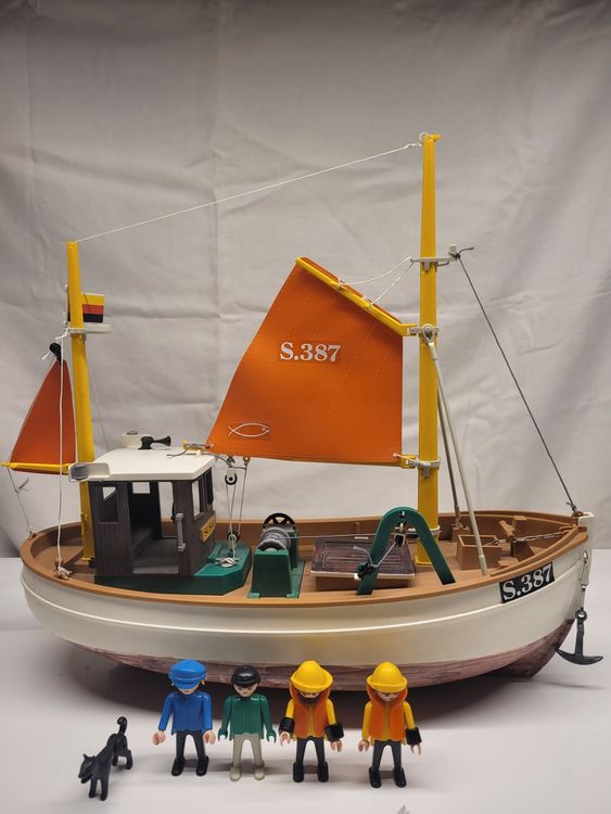 Playmobil 3551-A Fischerboot Susanne (Gebraucht) in Steinmaur für CHF ...