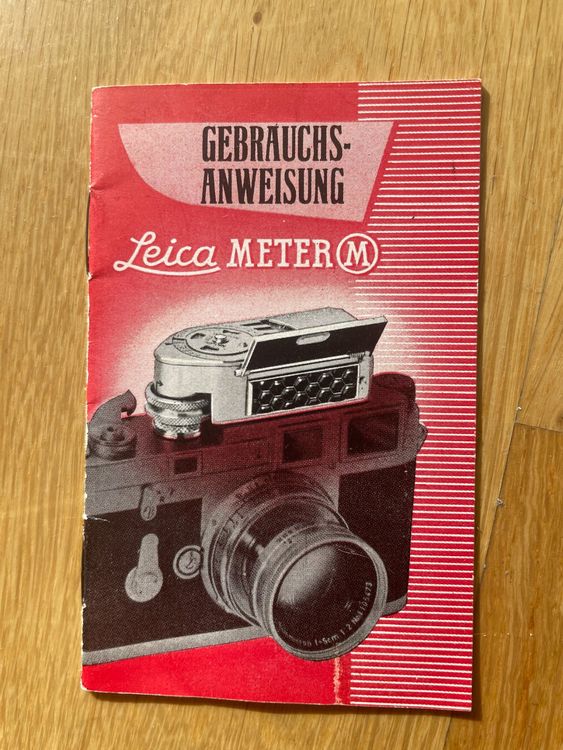 Notice Leica Meter M (D'occasion) à Petit Lancy pour CHF 5 – avec ...