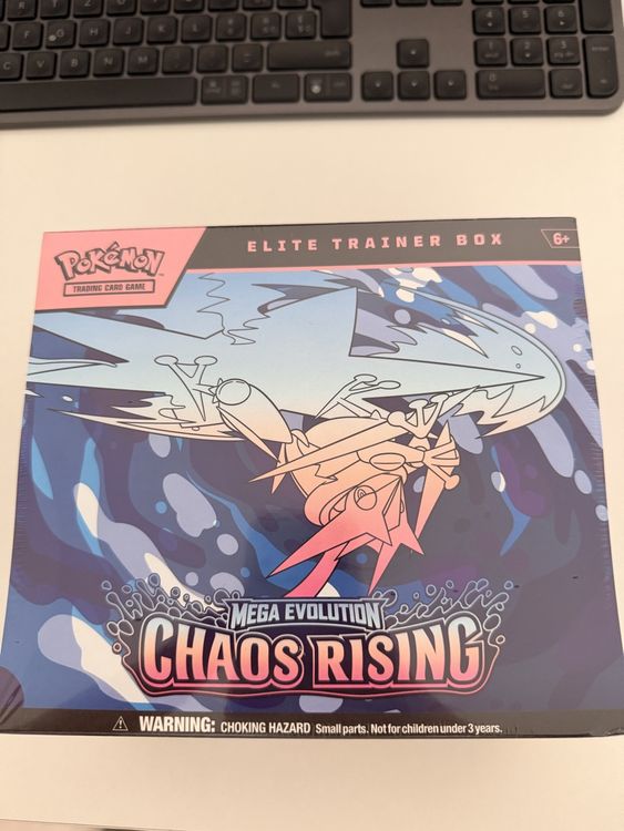 Pokémon TCG – Elite Trainer Box (ETB) Mega Evolution: Chaos (Neuf avec ...