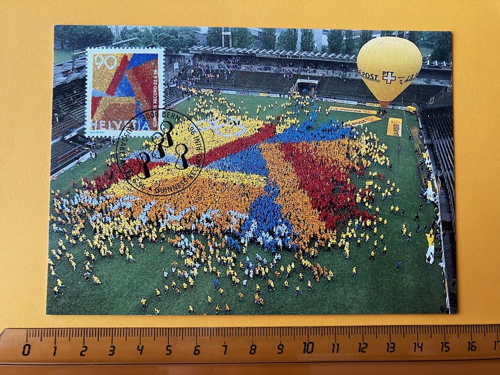 Karte A-Post Guinness Record 1996 (Gebraucht) in Aarau für CHF 1 – mit Lieferung auf Ricardo kaufen