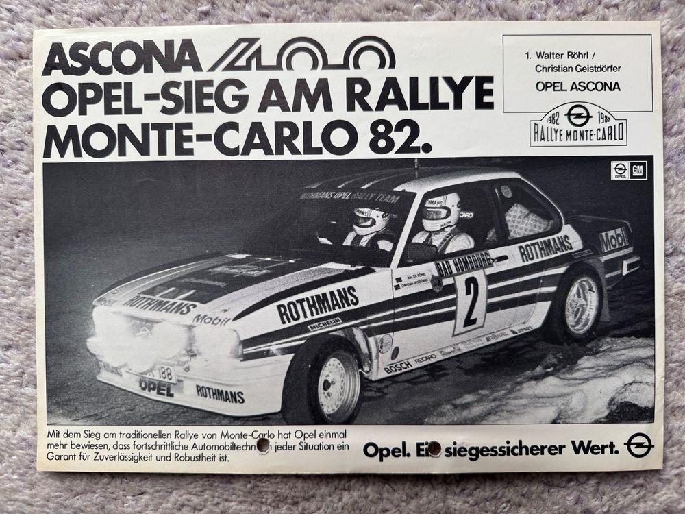 Opel Ascona 400 Gebraucht