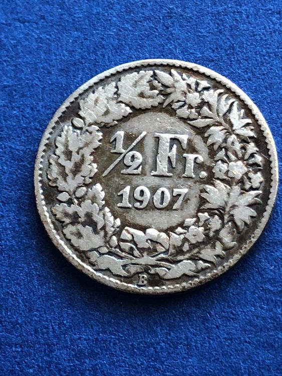 50 Rp. 1907 (Gebraucht) in Schötz für CHF 2 – mit Lieferung auf Ricardo kaufen