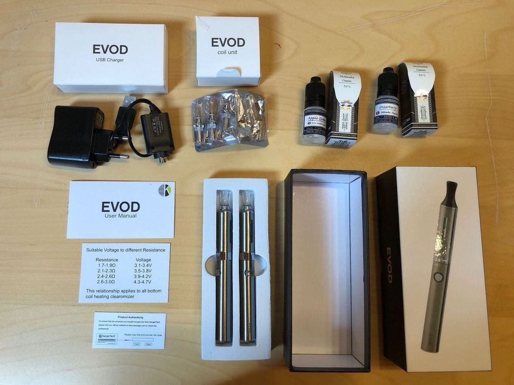 E-Zigarette Kangertech Evod (Gebraucht) in Zürich für CHF 6 – mit Lieferung auf Ricardo kaufen