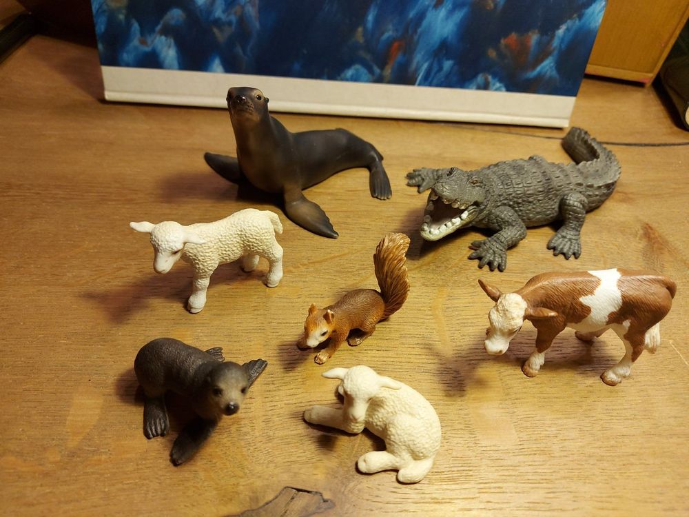 7 Schleich Tiere (Gebraucht) in Schlieren für CHF 25 – mit Lieferung auf Ricardo kaufen