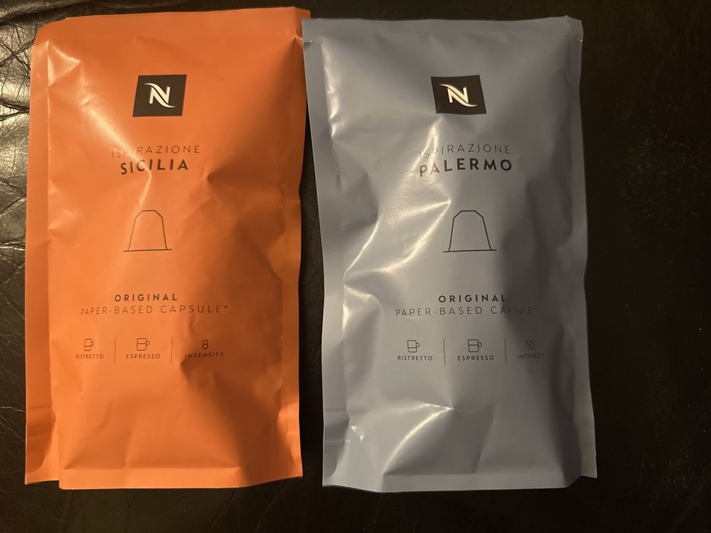 2x Nespresso Kapseln Sicilia & Palermo, Original (Neu und ...
