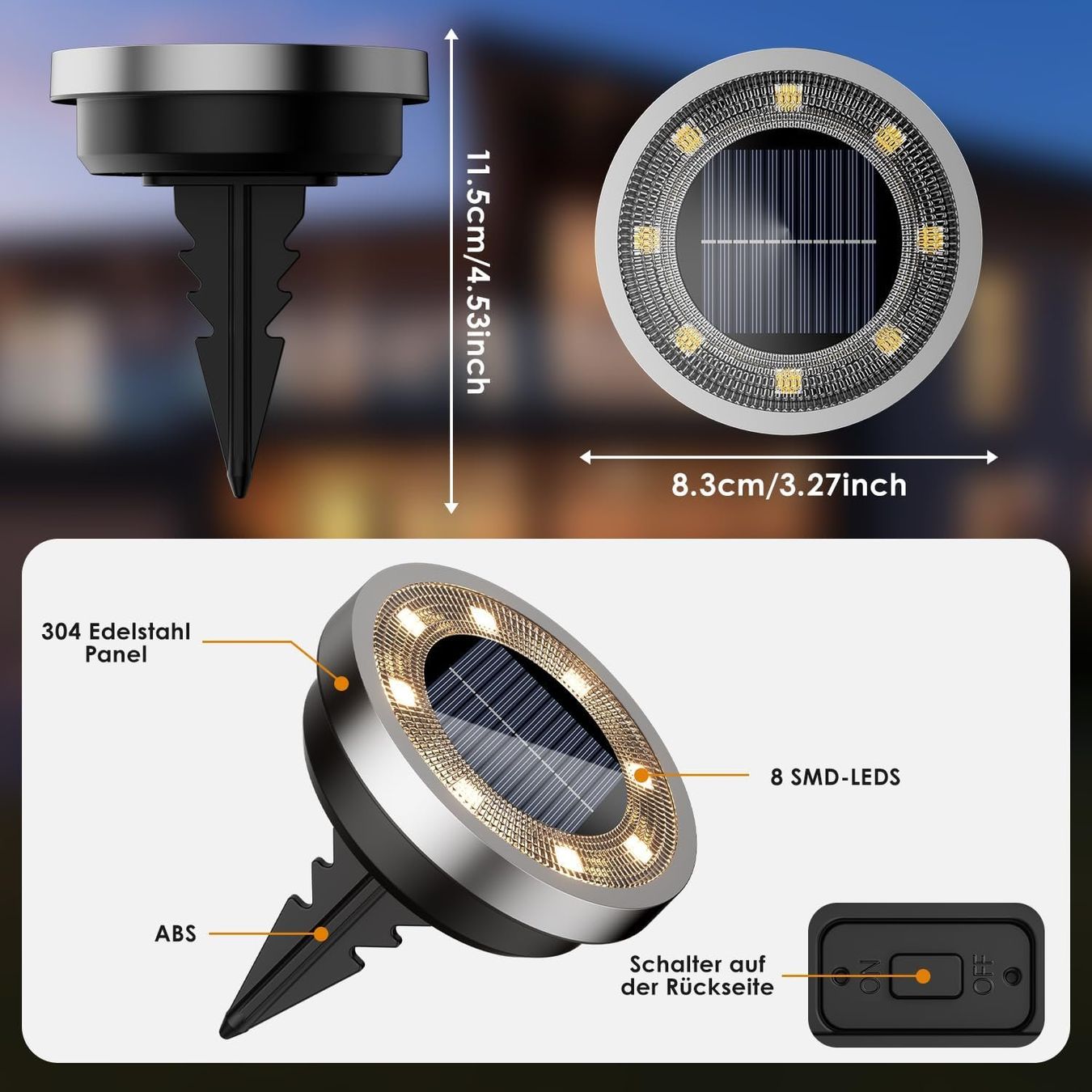 Solarlampen Fur Balkongelander