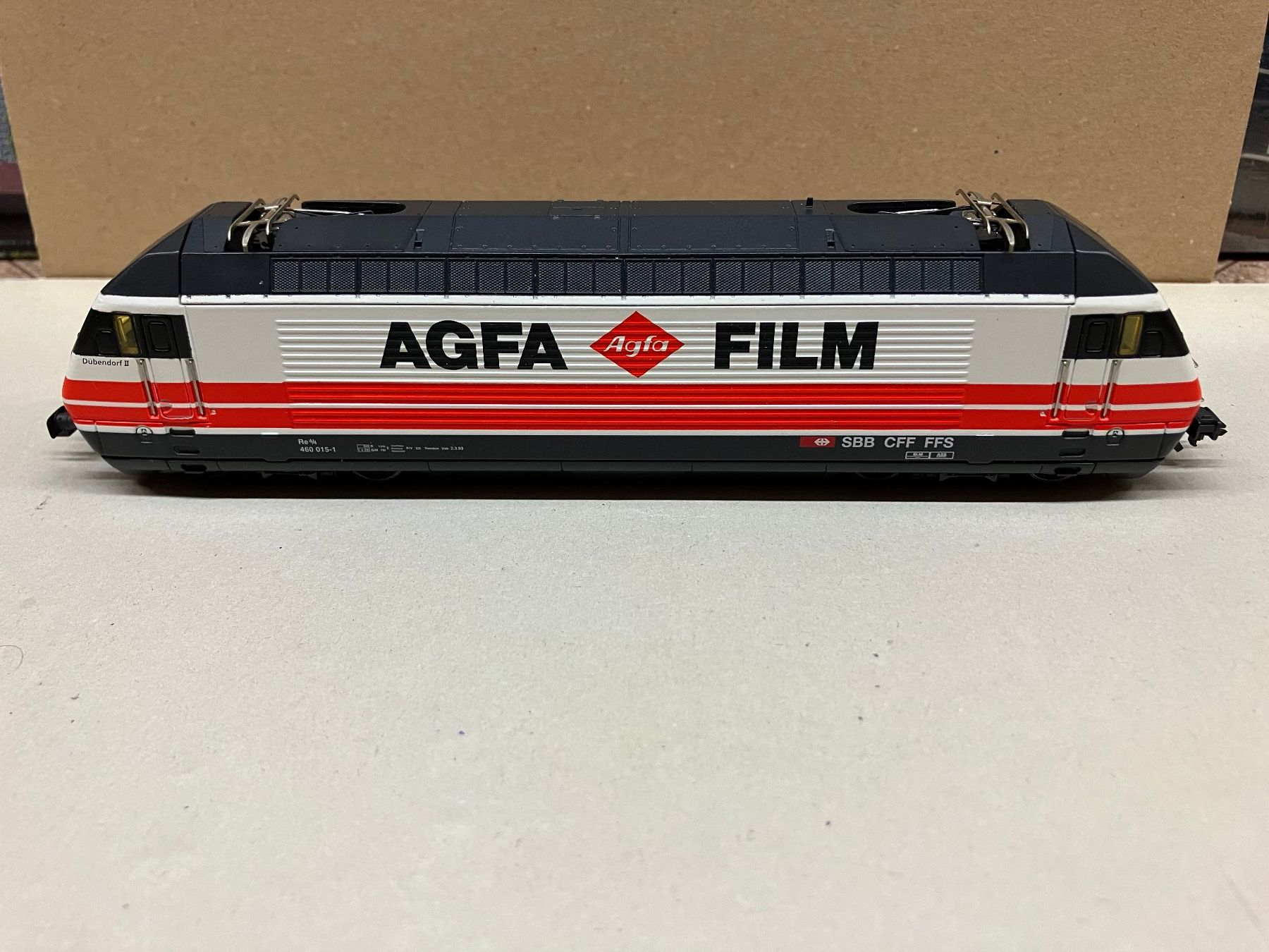 Märklin 83463 SBB Re 460 015-1 "AGFA", H0 WS AC, Defekt! (Defekt) in ...