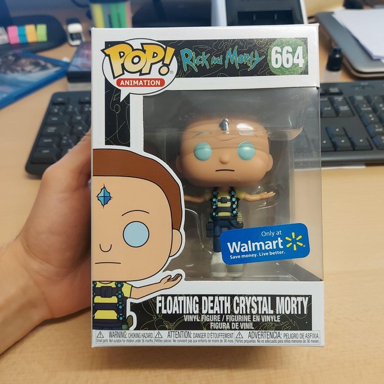 Funko POP! Rick and Morty - Floating Death Crystal Morty (Neu und ...