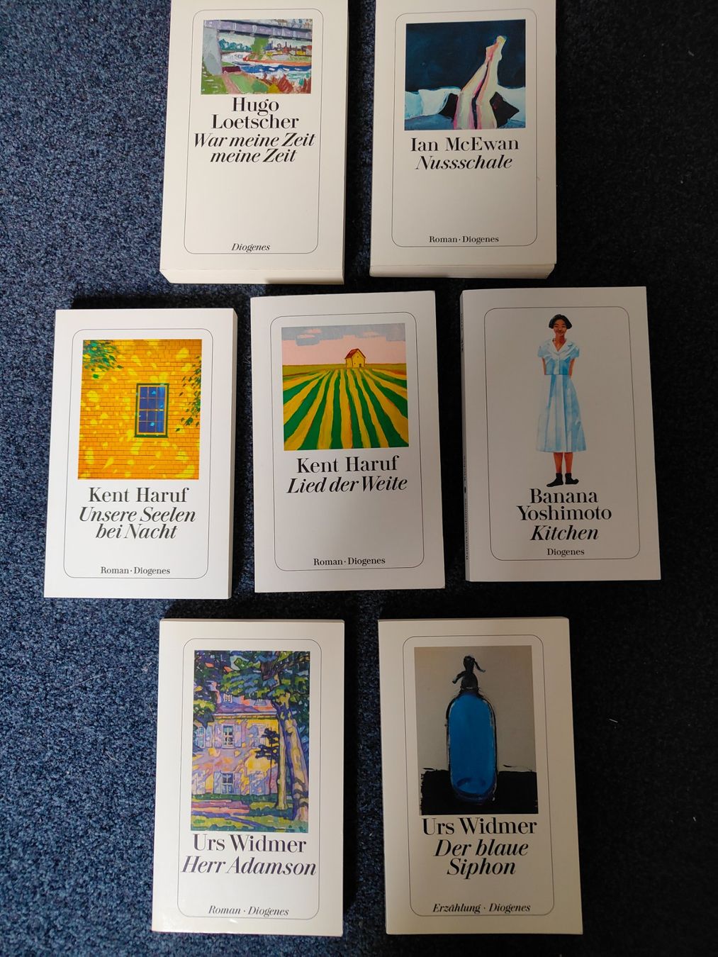 Diogenes Set (Haruf, Widmer, Loetscher, McEwan, Yoshimoto) (Gebraucht ...