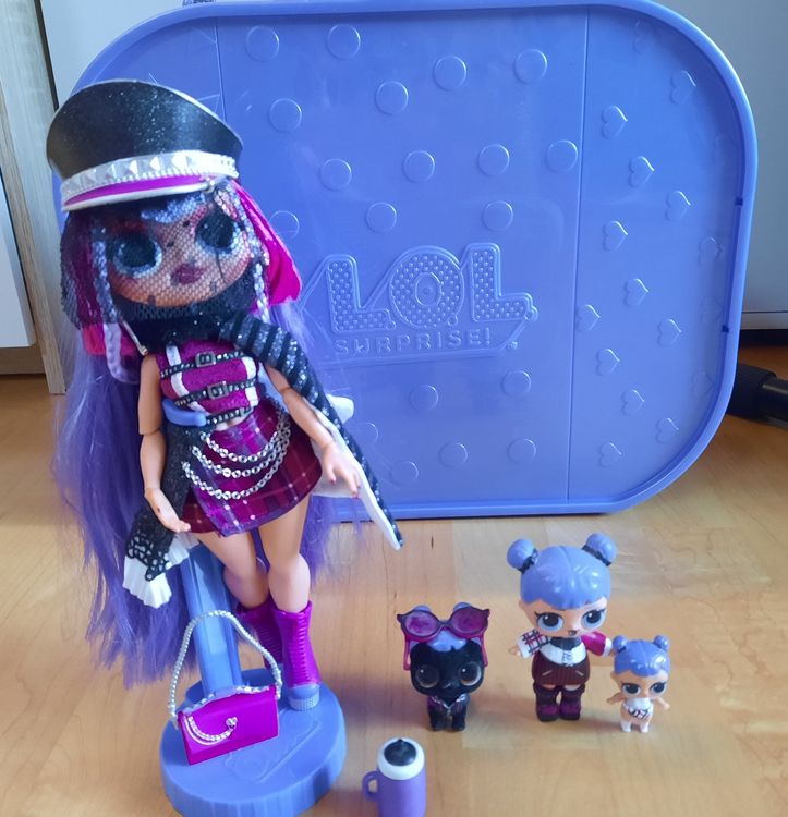 L.O.L. Surprise OMG "ShadowBB" mit 3 weiteren Figuren im Set (Gebraucht ...