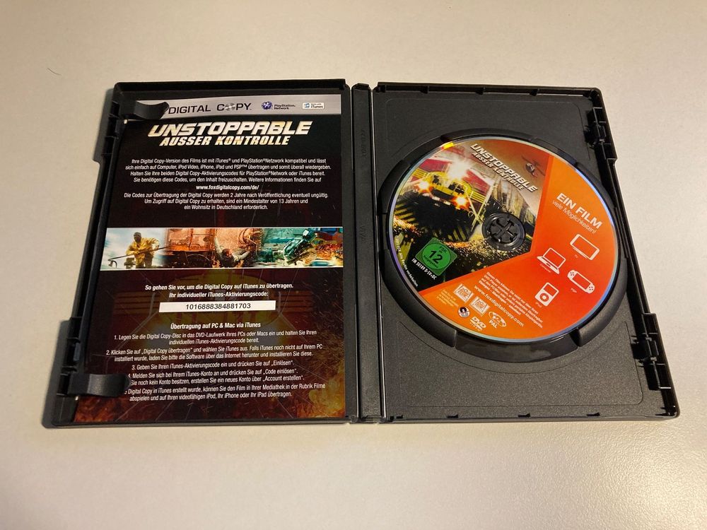 Unstoppable - Ausser Kontrolle (DVD) - Denzel Washington (Gebraucht) in Burgdorf für CHF 1 – mit ...