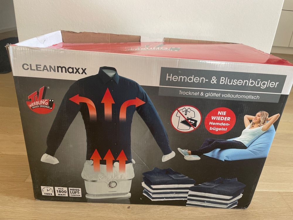 Cleanmaxx Hemden- & Blusenbügler | Kaufen auf Ricardo