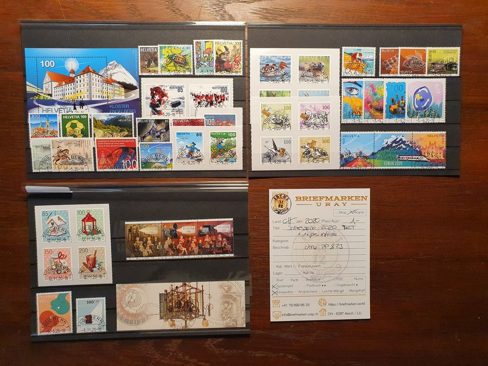 Jahresserie 2020, ET, mit 1 x pro Infirmis | Kaufen auf Ricardo