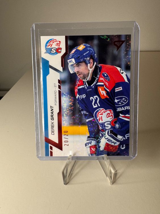 013 Derek Grant ZSC Lions (RED: 20/20) SportZoo 2024/25 | Kaufen auf ...