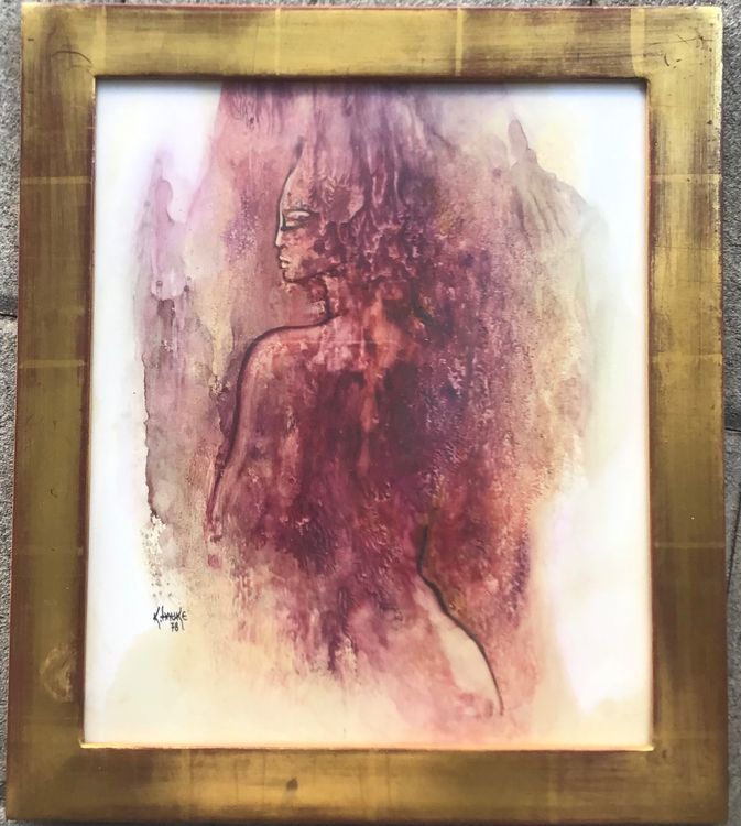 Karin HAUKE Abstrakte Gemälde von eine Dame (Gebraucht) in Root für CHF 25 – mit Lieferung auf ...