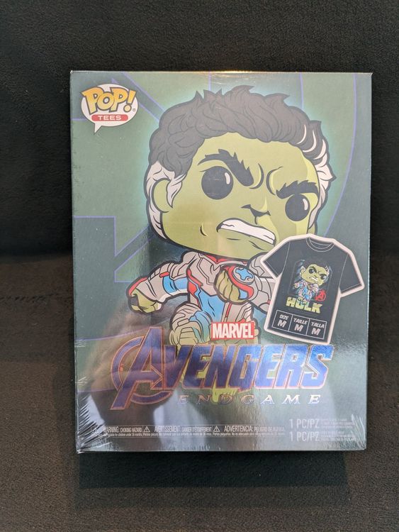 Funko Pop! Marvel Avengers Endgame Hulk Pop & Shirt Size M | Kaufen auf ...