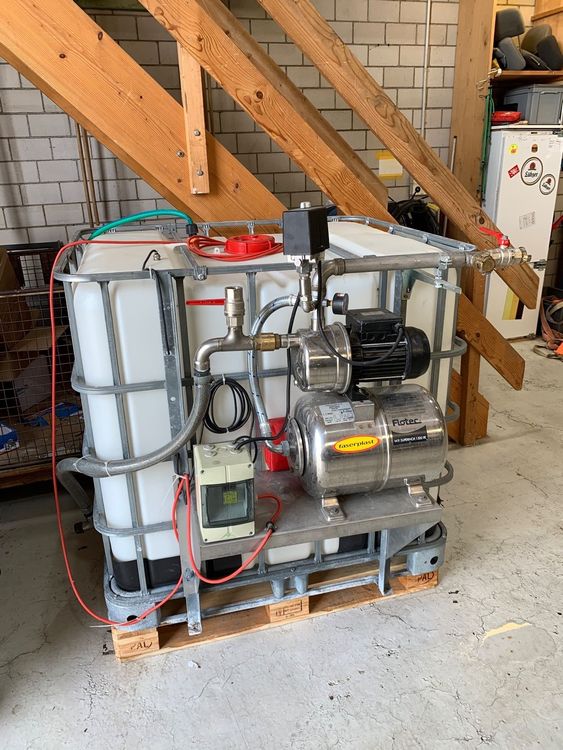 Wassertank mit pumpe (Gebraucht) in Rüti für CHF 355 – nur Abholung auf ...