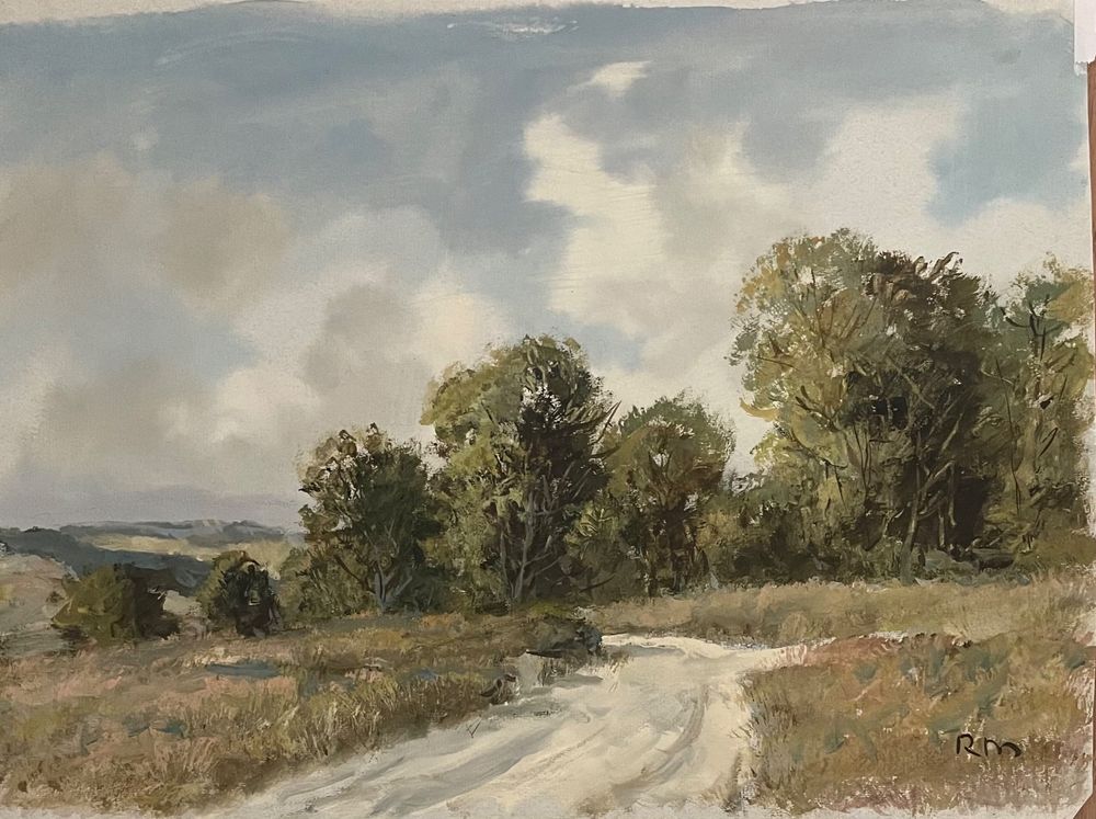 Rudolf Müller (1892-1972)Gouasch Landschafts Gemälde (Gebraucht) in Root für CHF 25 – mit ...