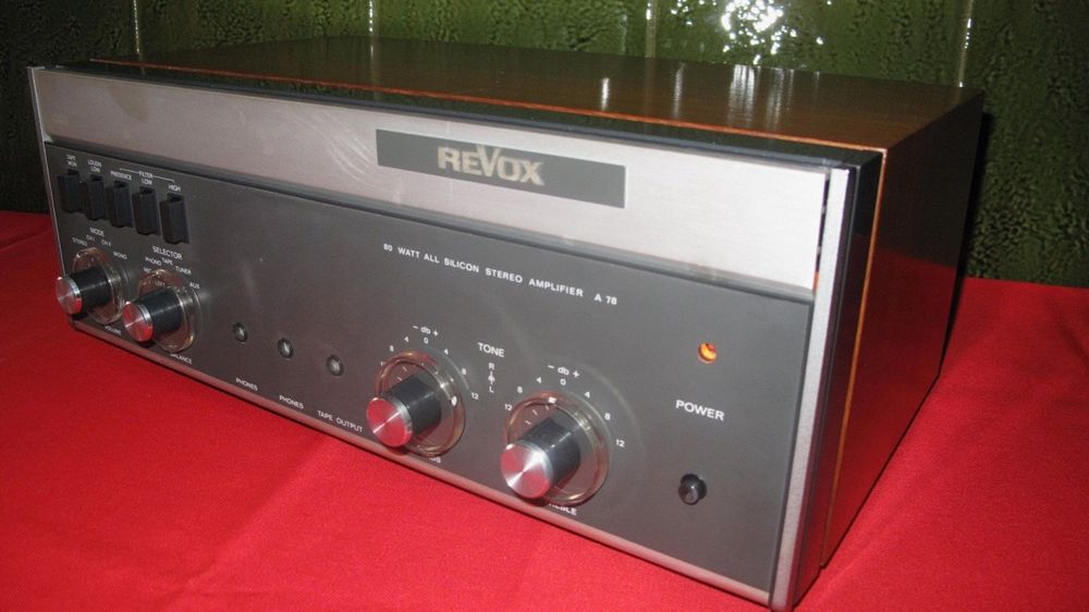 REVOX STEREO VERSTÄRKER A78 neu belebt | Kaufen auf Ricardo