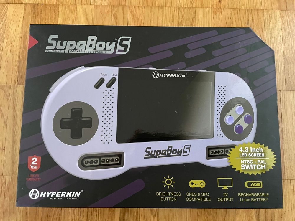 Hyperkin SupaBoy S Portable Super Nintendo (Neu (gemäss Beschreibung ...
