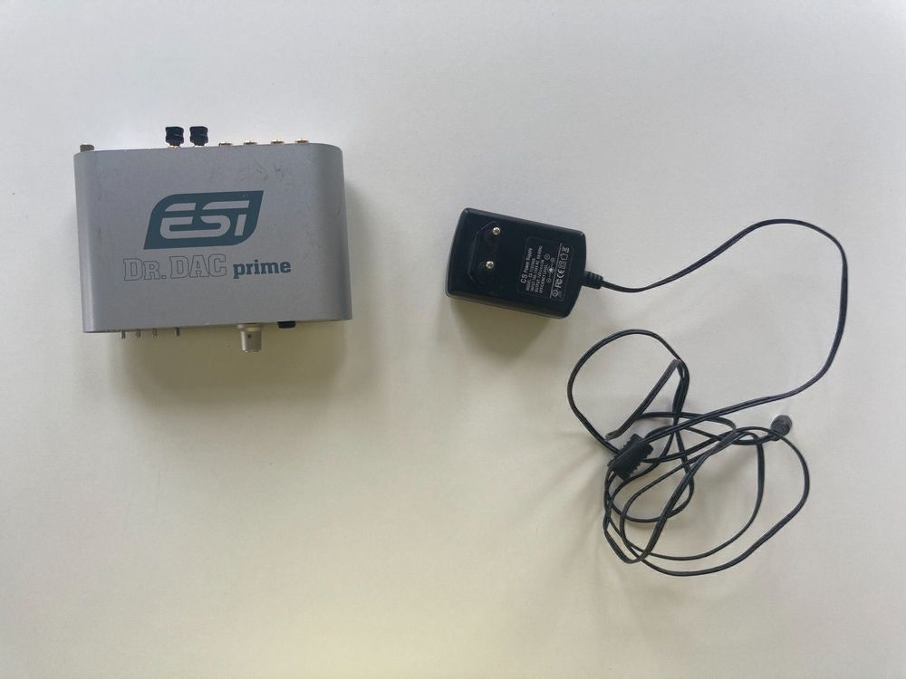 ESI DR. DAC prime Audio Interface (Gebraucht) in Basel für CHF 68 – mit Lieferung auf Ricardo kaufen