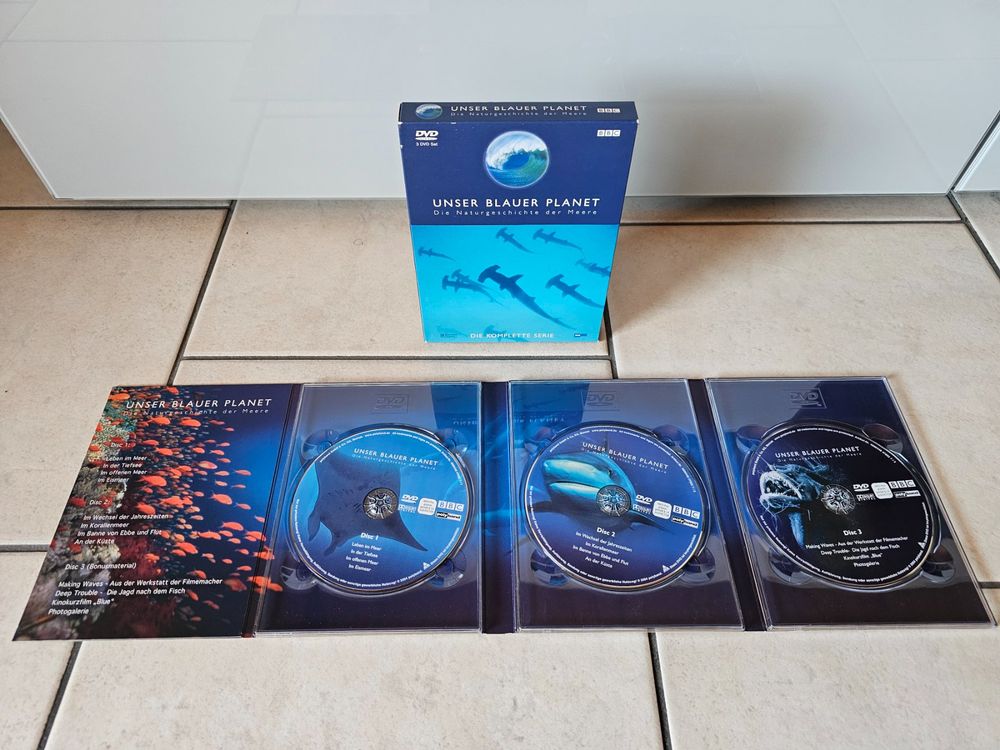 Unser blauer Planet - Naturgeschichte der Meere / 3 DVD Box (Gebraucht) in Schneisingen für CHF ...