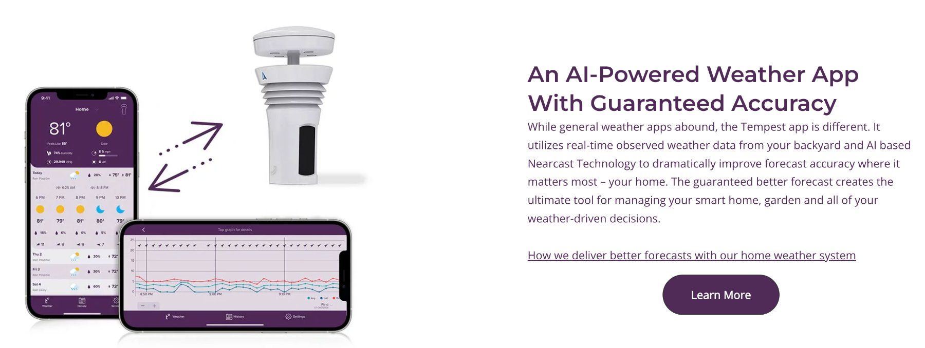 Station météo connectée - WeatherFlow Tempest - NEUF in box (Neuf avec ...