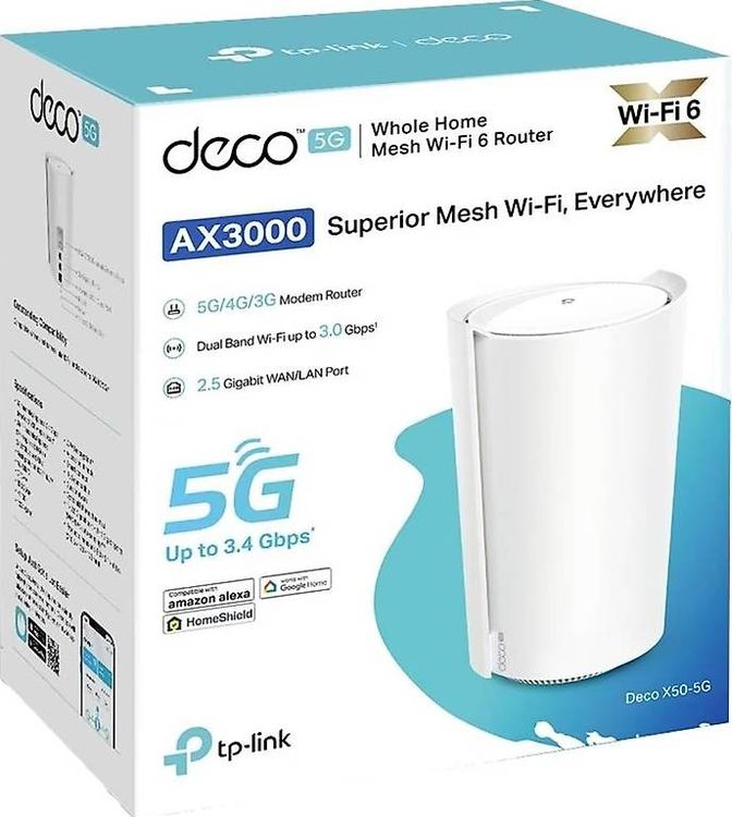TP-Link Deco X50-5G Wi-Fi 6 Mesh Router AX3000 *OVP* (Gebraucht) in Zürich für CHF 149 – nur ...