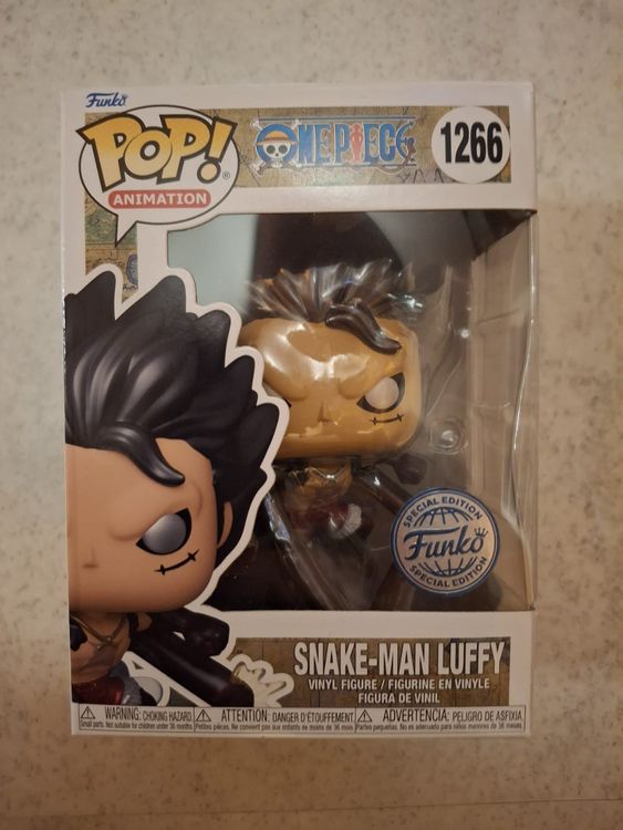 Funko POP - One Piece - Snake-Man Luffy - 1266 (Neu (gemäss ...