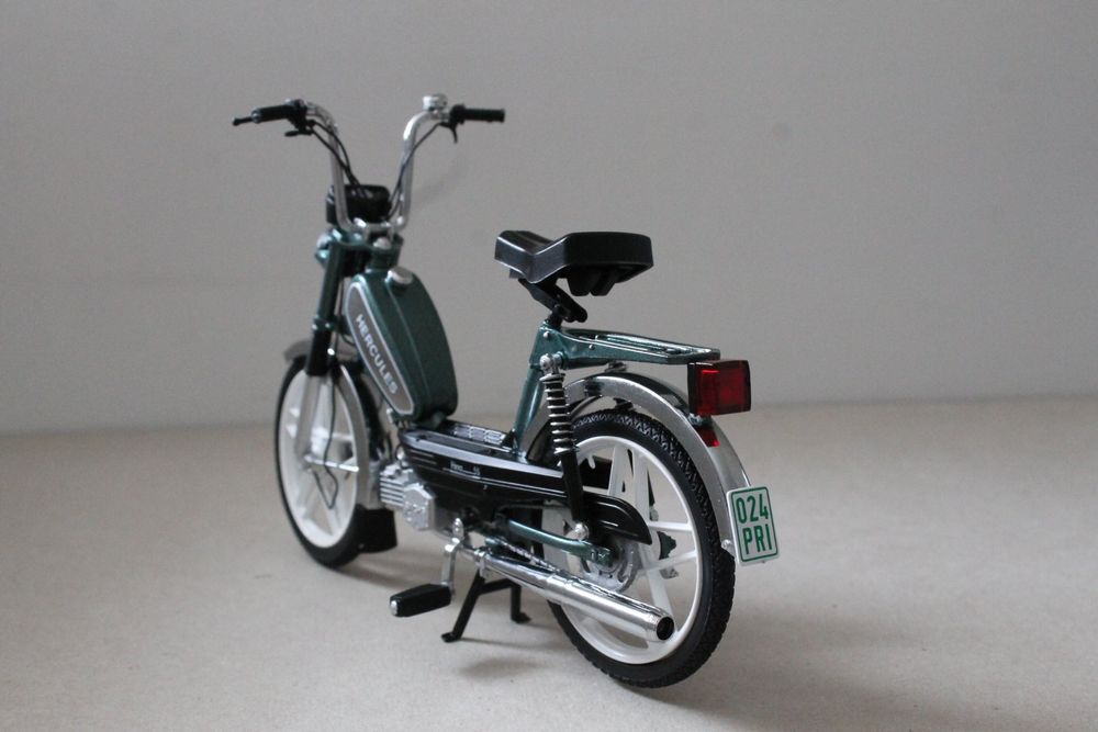 Mofa Hercules Prima 5S grün 1995 50cc Legends KK-Scale 1:10 (Neu und ...