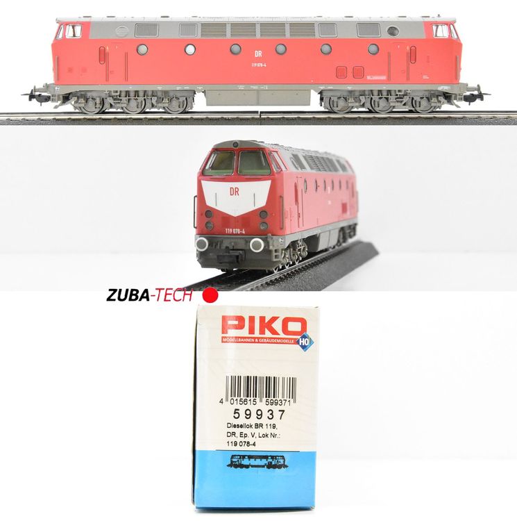 Piko 59937 Diesellok DR H0 GS Analog mit OVP (Gebraucht) in St. Gallen ...