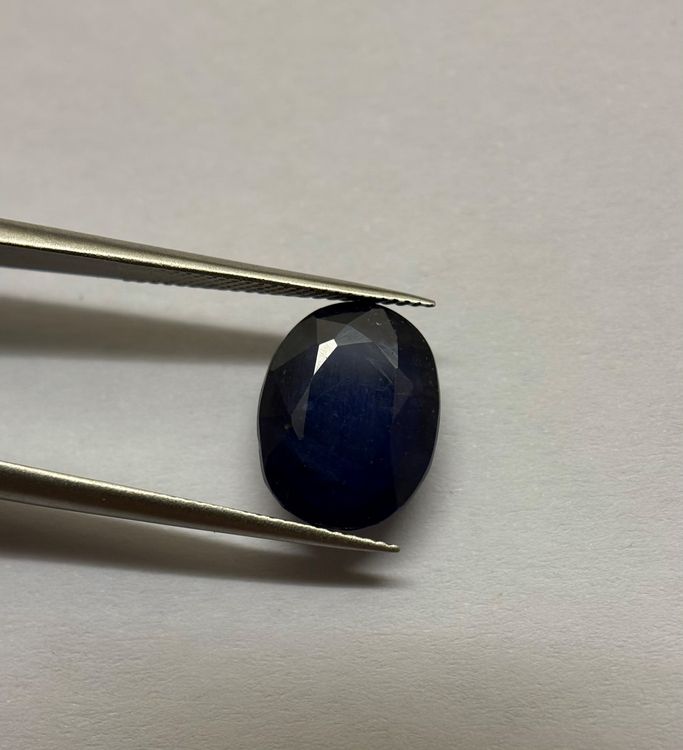 Ab 1 Fr. - Natürl. royalblauer Saphir Edelstein - 7.3 ct! 💎 (Neu ...