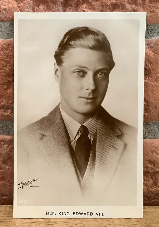 Antike Foto AK - King Edward VIII - Royal Family - England (Gebraucht ...