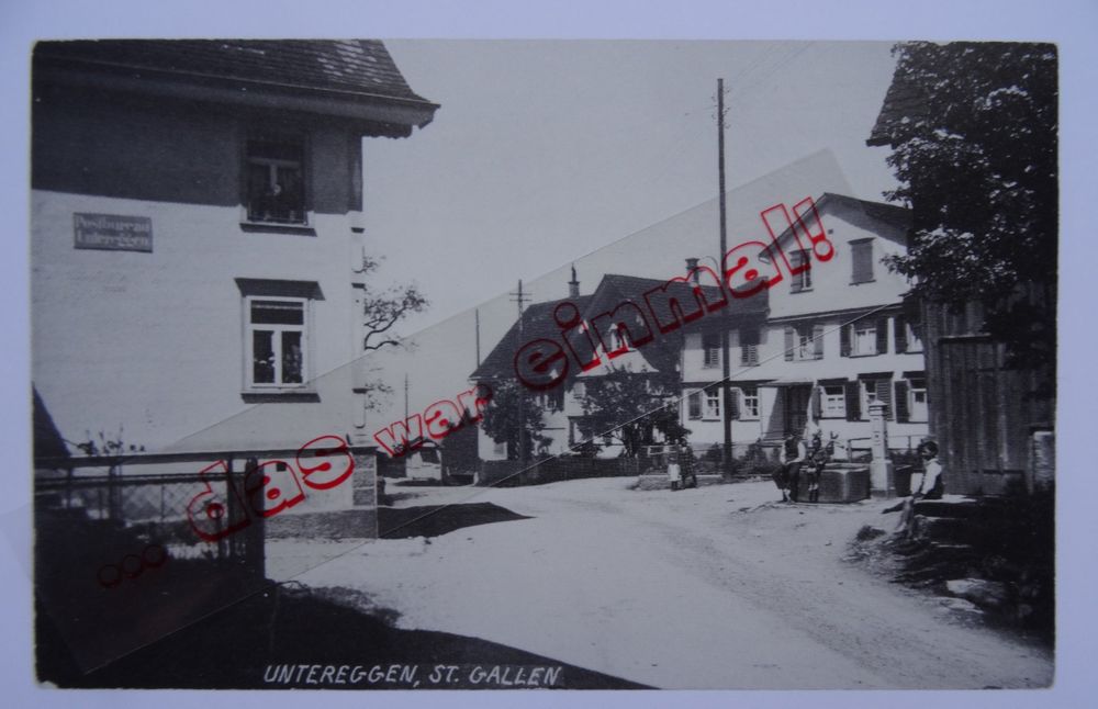 St. Gallen Rorschach Untereggen Postbüro anno dazumal (Gebraucht) in ...